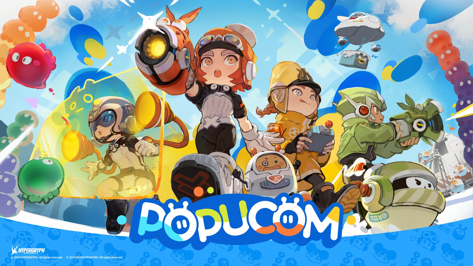 POPUCOM: Multiplayer Bubble Puzzle Adventure