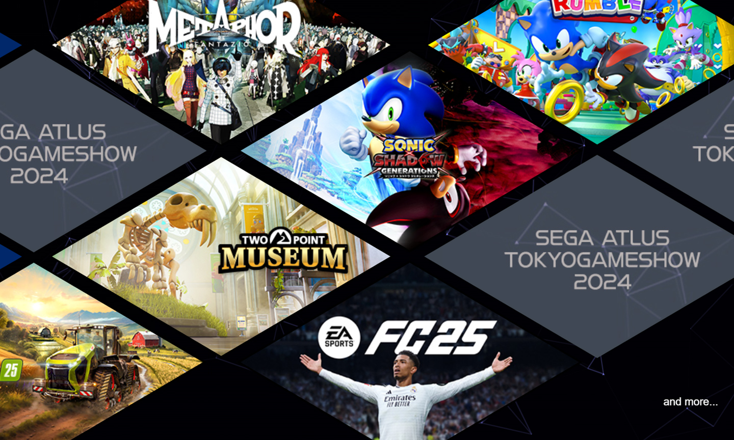 SEGA & ATLUS Lineup für die TGS 2024