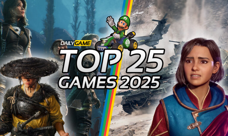 Die 25 besten Spiele 2025 - Das große DailyGame-Ranking