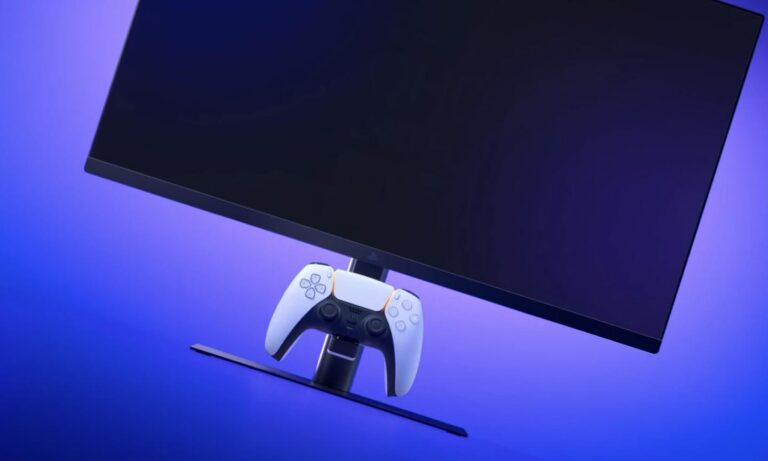 Sony zeigt neuen PlayStation-Monitor mit DualSense-Ladestation